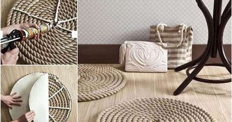 Beautiful DIY rope crafts for your home - sharingideas.me