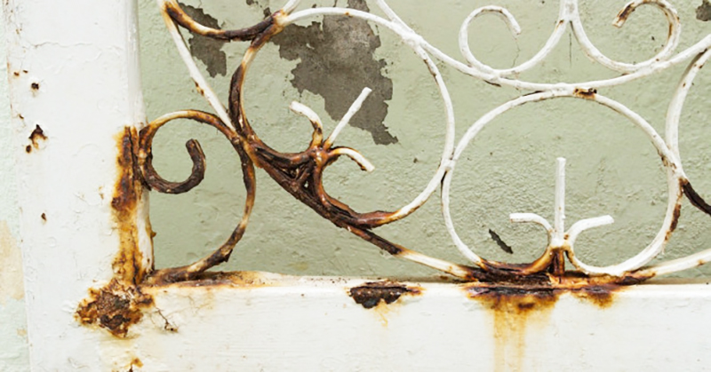 How to remove rust from doors and windows without painting them: 4 ...