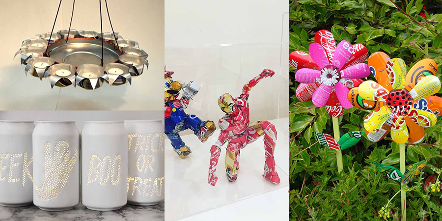 Beer/Soda can crafts: 50 ideas (reuse, recycle, help nature ...