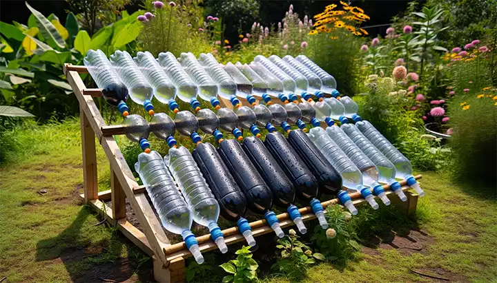 Building an Eco-Friendly Solar Water Heater with Plastic Bottles ...