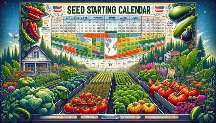 The Ultimate Seed Starting Calendar for Every Gardening Zone ...
