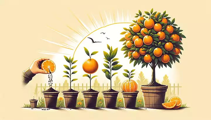 Step-by-Step Guide to Growing an Orange Tree from Seeds: Transform Your ...