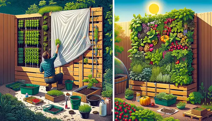 Transform Your Space with an Edible Wall: DIY Vertical Gardening Guide ...