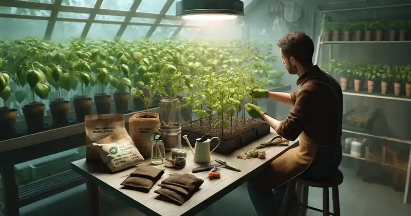 Harnessing the Power of Simple Ingredients for Robust Pepper Seedlings ...