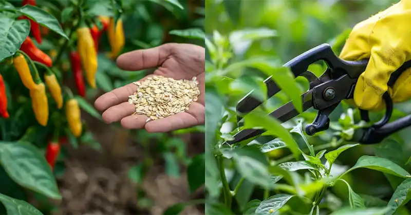 The Secret to Thriving Pepper Plants: Organic Fertilizer and Pruning ...
