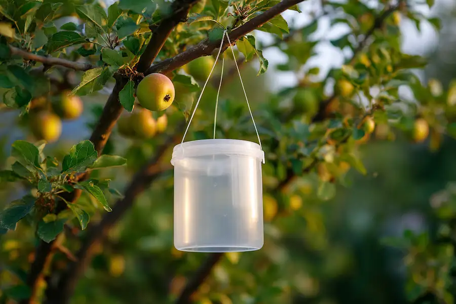 Grow Worm-Free Apples Naturally: The DIY Codling Moth Trap That ...